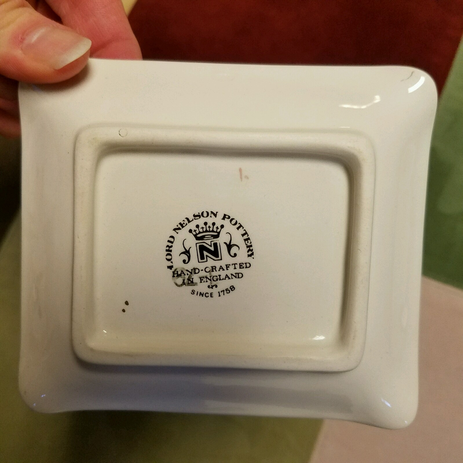 Lord Nelson Pottery Hand Crafted England Ship Ashtray | eBay