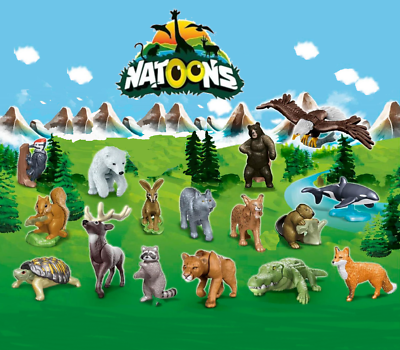 Natoons - Characters of Your Choice (VU341 - VU356) Kinder Treat Italy ...