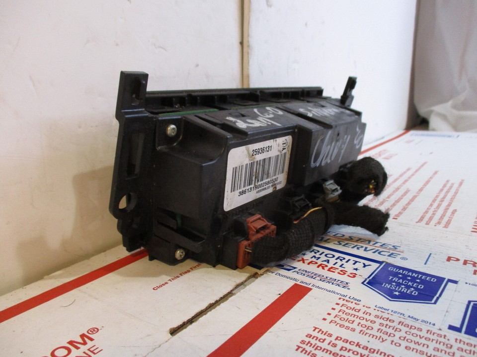 2011 SILVERADO AC Heater Air Temperature Climate Control Switch ...