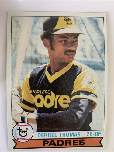 1979 Topps Baseball Card #679 Derrell Thomas San Diego Padres Nm Free ...