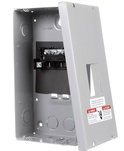 Murray LC002GSU Load Center 2 Space 4 Circuit 60A Main Lug, Indoor ...