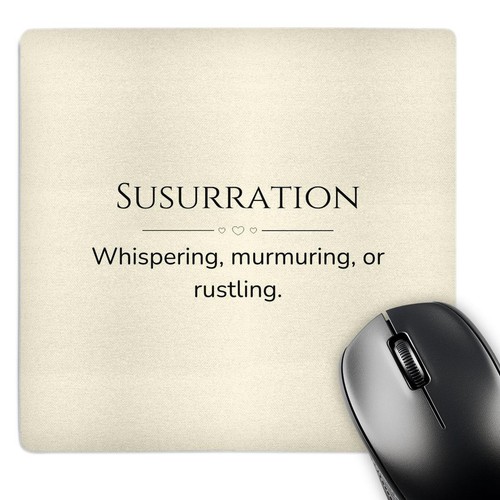 3dRose, Susurration and its meaning typography, Mouse Pad | eBay