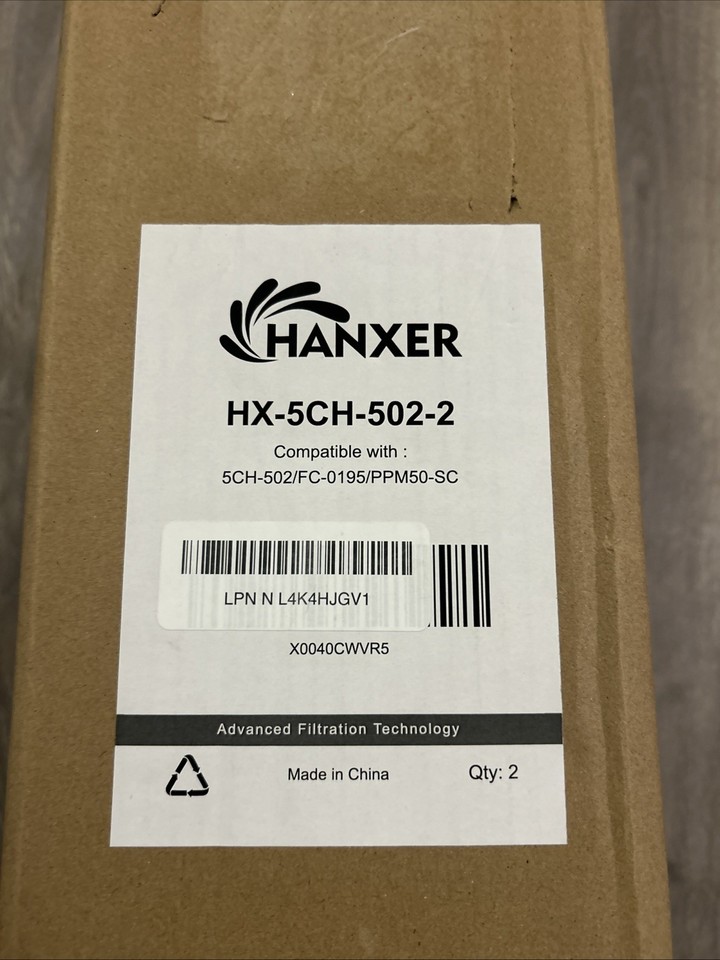HANXER 5CH-502 Spa Filter Cartridge Replaces for PPM50SC-F2M, Filbur FC ...