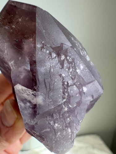 Amethyst Point Elestial Crystal Root Wand Raw Chevron Amethyst Record ...