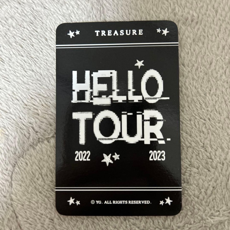 Treasure Hello Tour Travel Kit Doyoung | eBay