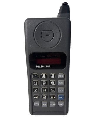 Motorola Tele-TAC 200 Cell Phone Works! Battery, Charger, Video Demo ...