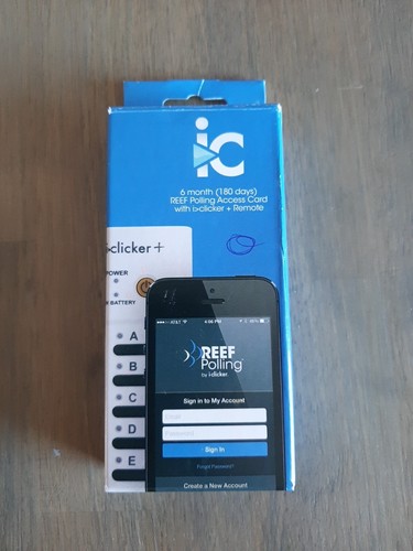 Iclicker Hybrid Ic+ Remote/reef 6 Mon by i-clicker (2015, Other) for ...