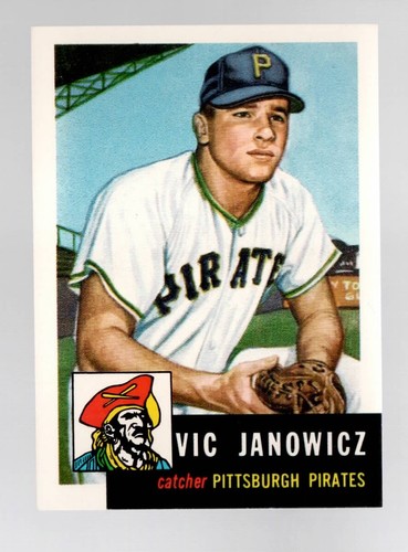 1991 Topps Archives 1953 #222 Vic Janowicz Mint | eBay
