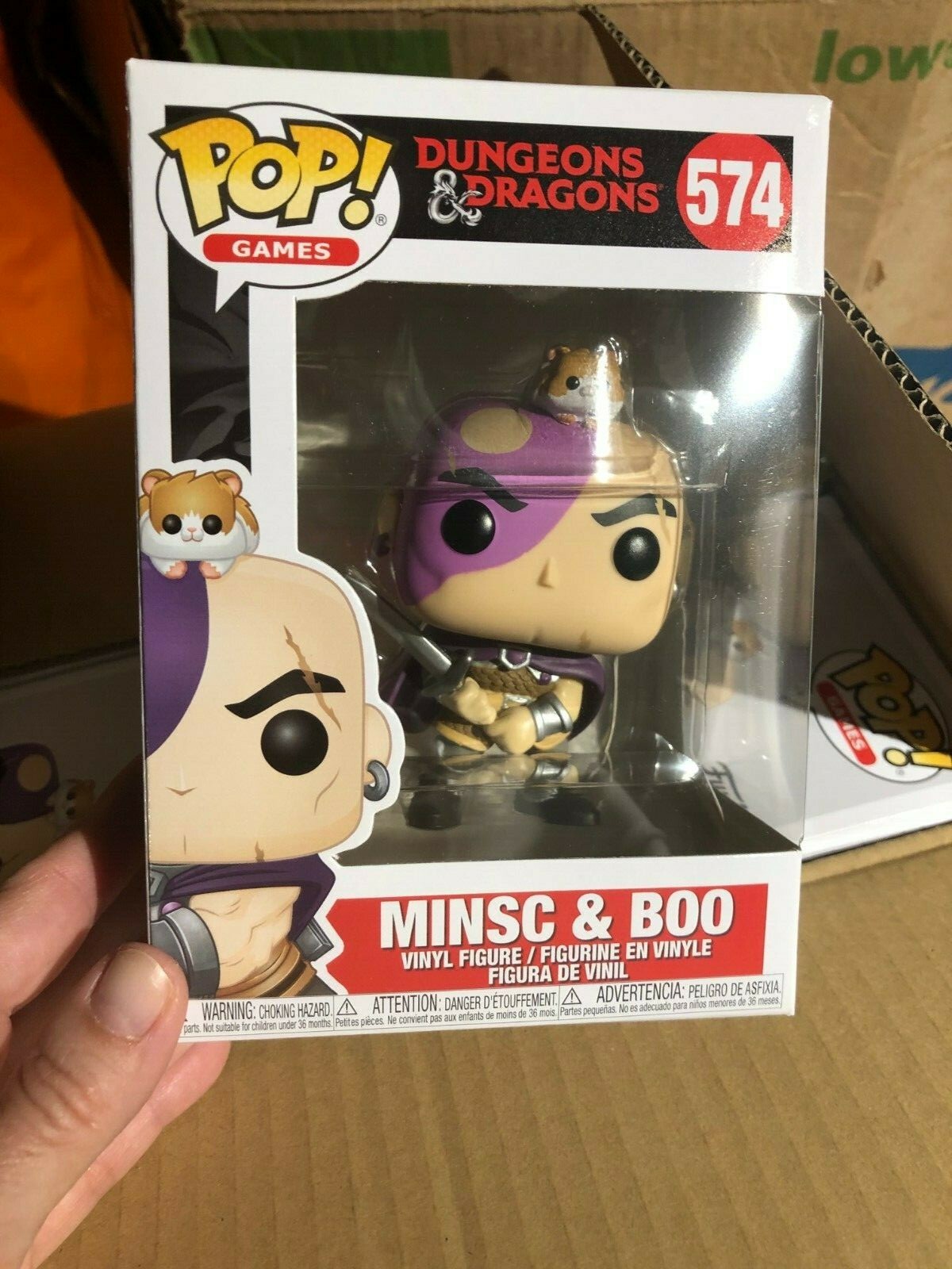 Funko Pop! D&D: Minsc and Boo Vinyl Figure | eBay