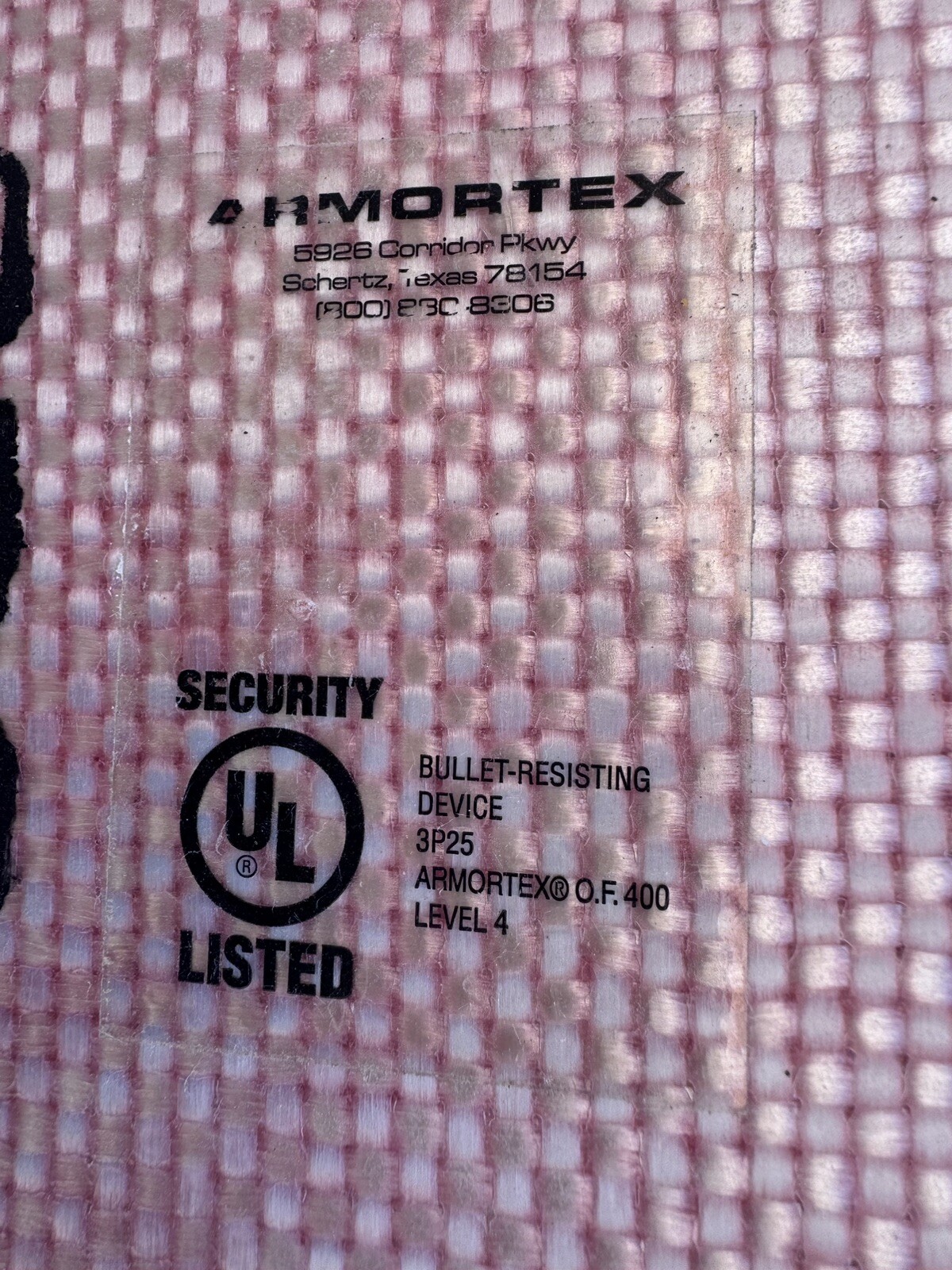 Bullet Proof Level 4 Ballistic Bullet Board Panels 4x8 Sheet Bullet ...