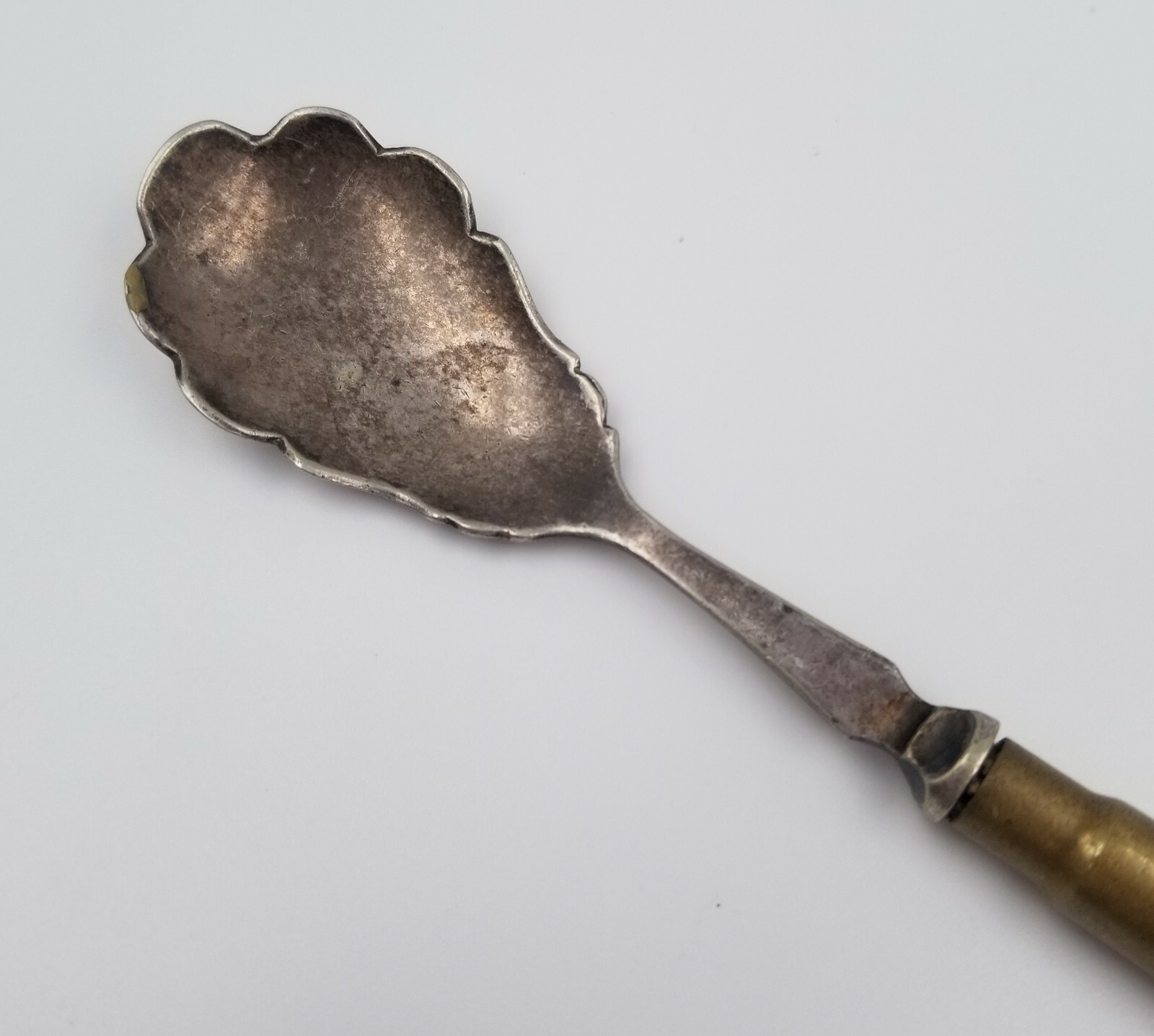 1915 WWI Trench Art Spoon 303 Rifle Cartridge Casing James Dixon ...