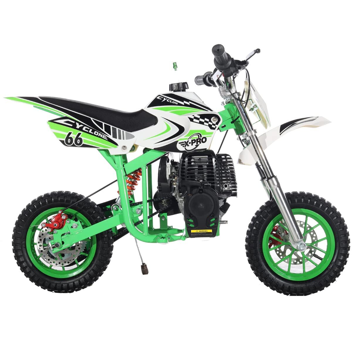 X-PRO Cyclone 40cc Mini Pit Dirt Bike Motorcycle Gas Power Disc Brake ...