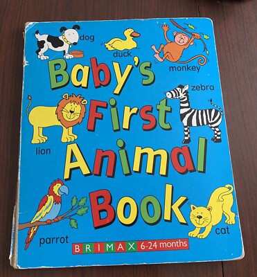 Baby's First Animal Book By Brimax 6-24months 9781858548845| eBay
