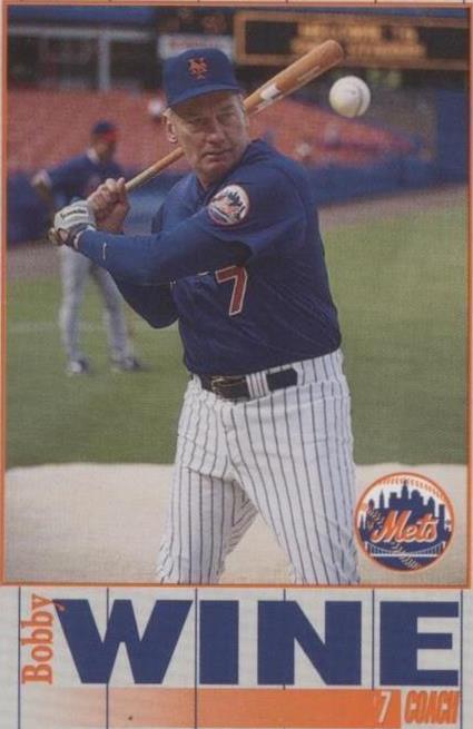 1995 Kahn's New York Mets - Bobby Wine #7 for sale online | eBay
