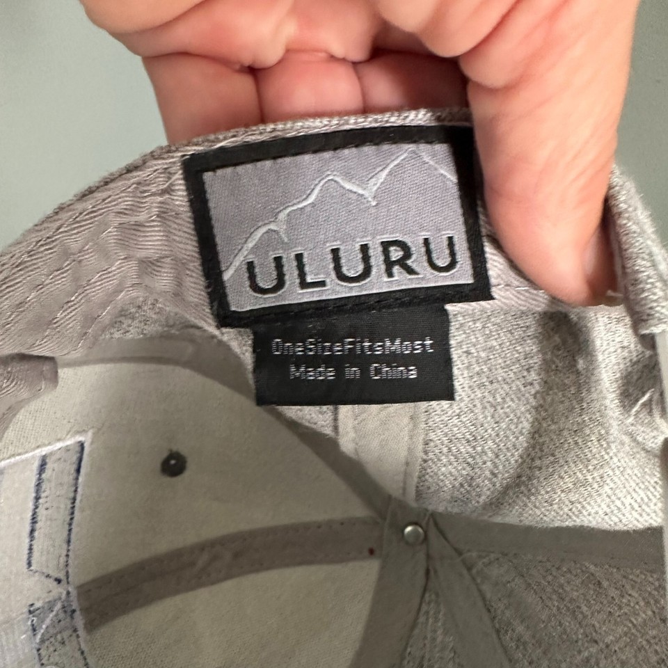 Uluru Colorado Big State Logo Mountains Snapback Cap Adult Blue ...