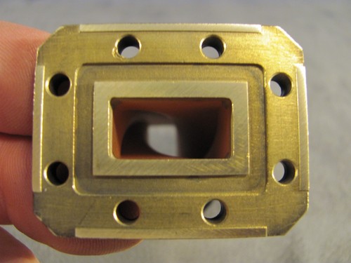 Waveguide WR75 90 deg.Twist Ku-band 10 to 15 Ghz 3.0" long CPRG Flange ...