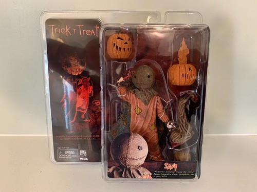 MIP NECA Trick ‘R Treat 5” Sam Action Figure Reel Toys Halloween Horror ...
