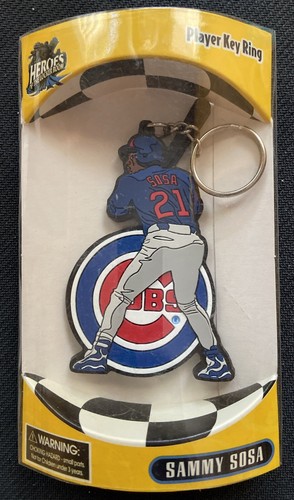 1998 Vintage Sammy Sosa Chicago Cubs Keychain New | eBay