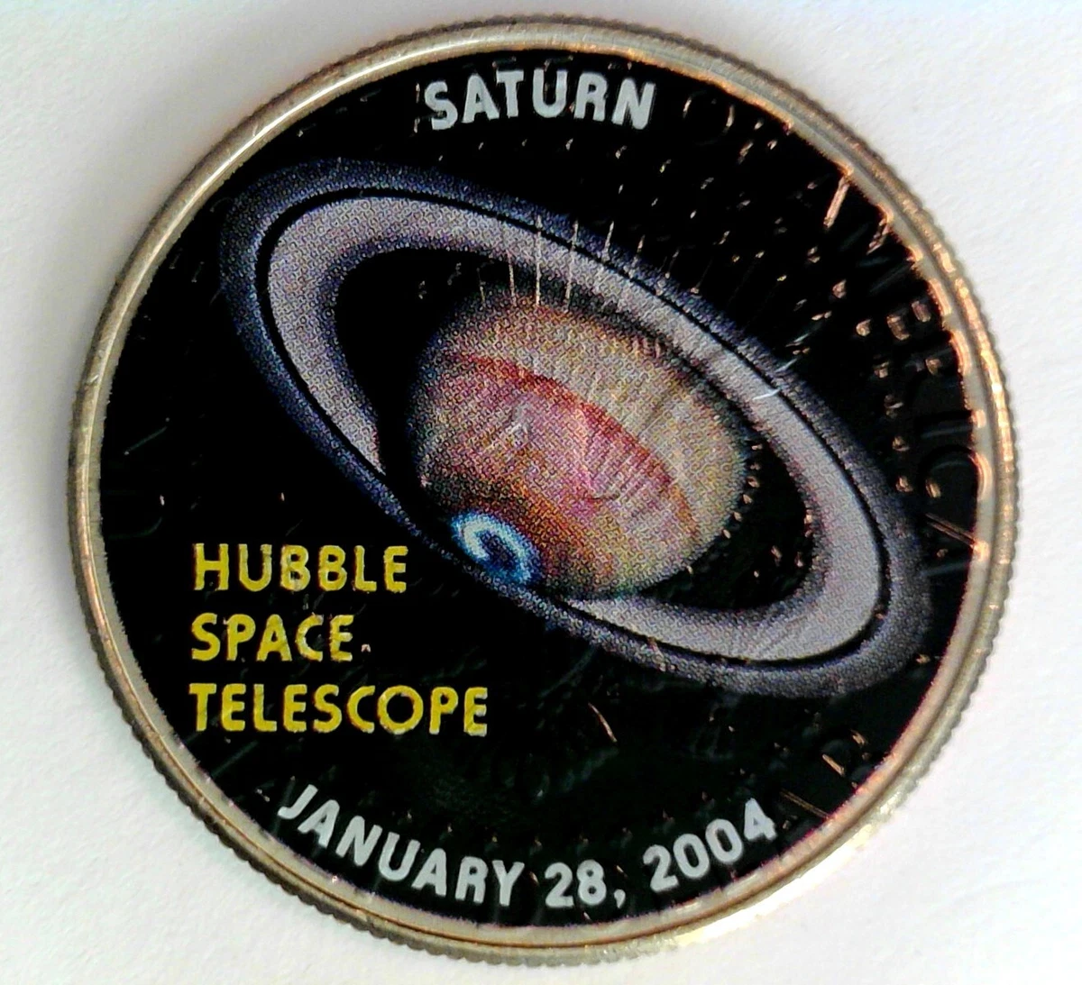 Hubble Telescope Saturn