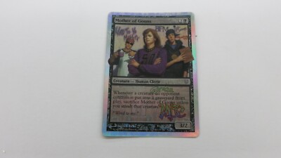 FOIL MOTHER OF GOONS HUMAN UNHINGED MTG Magic The Gathering NM ...