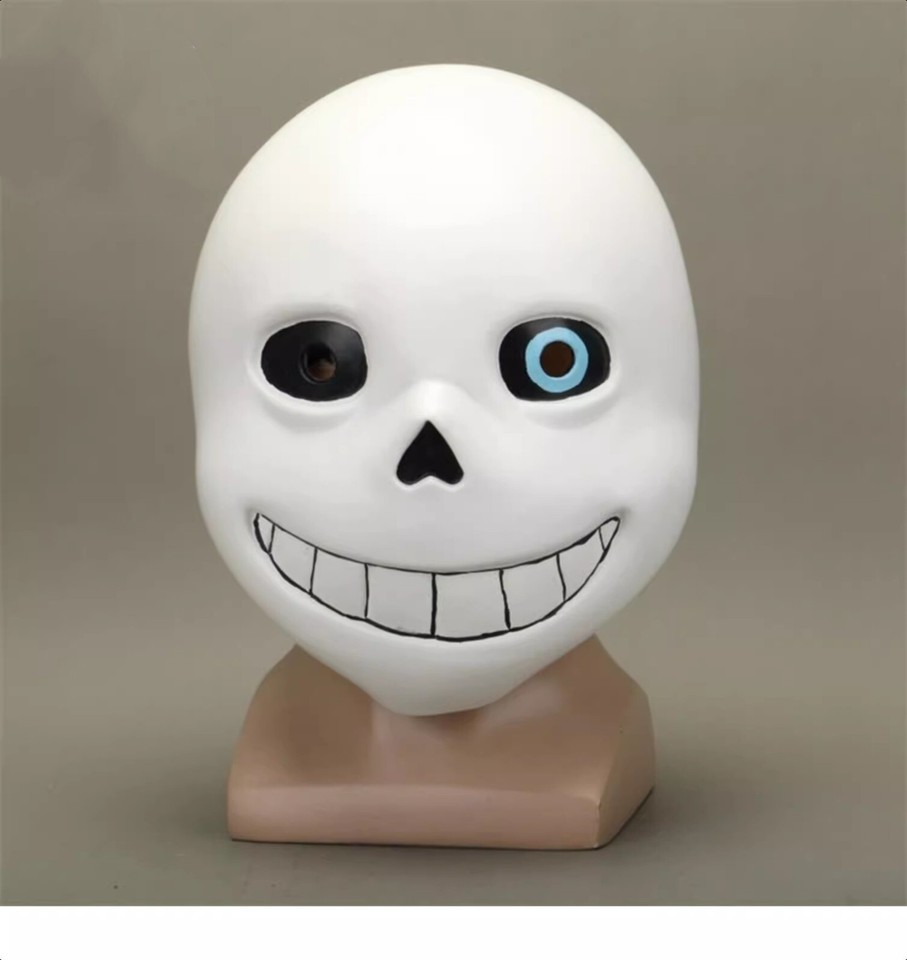 Halloween Sans LED Papyrus Mask face Cosplay Helmet Costume party ...