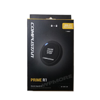 Compustar RF 1WR1 AM 1-Way 800-FT Range Water Resistant Remote Upgrade ...