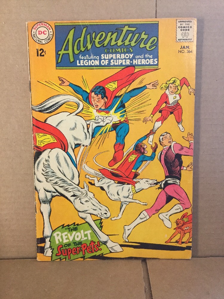 Adventure comics #364 Fine Condition (inv 2) | eBay