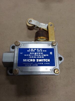 UND LAB R-300 MICRO SWITCH BAF1-2RN2 20A 125 250 Or 480VAC | eBay