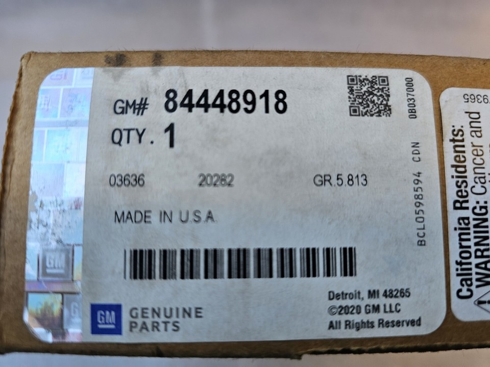 GM GENUINE CHROME WHEEL NUTS 84448918 (12) | eBay