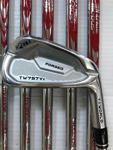 HONMA GOLF TOUR WORLD TW757 Vx NS PRO MODUS 3 TOUR 105 S FLEX IRON SET ...