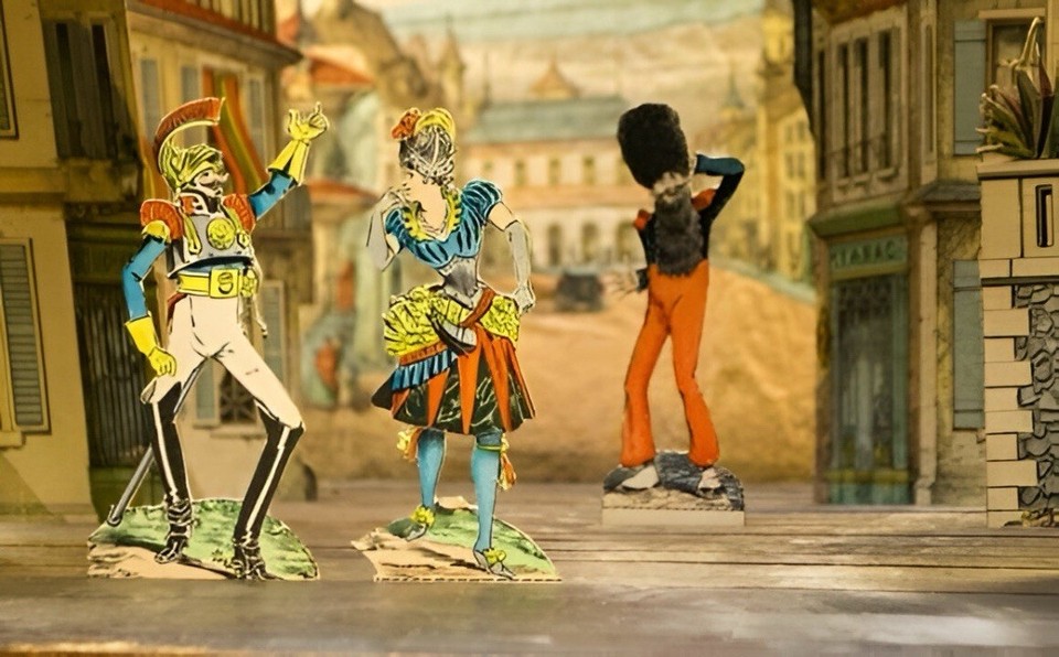 French Proscenium Toy Theatre ‘Avant Scene' by Pellerin Epinal, France ...