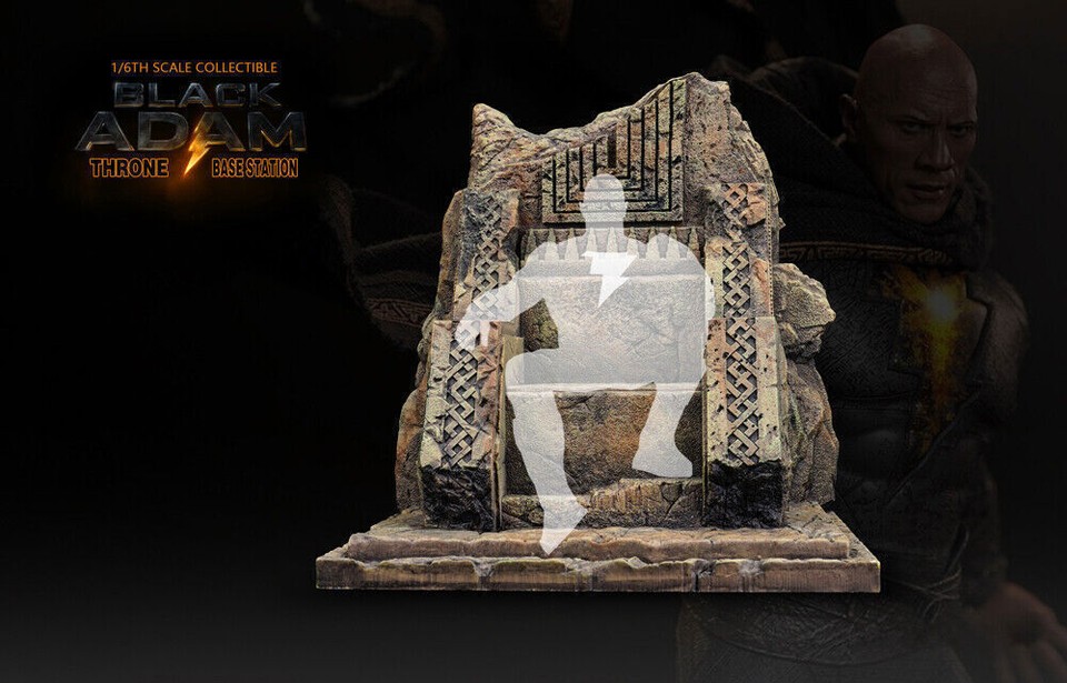 Black Adam Throne 1:6 Scale Resin Throne Base Model for 12in. Figure ...