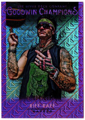 2021 Upper Deck Goodwin Champions Platinum Pink Traxx RIFF RAFF #13 ...