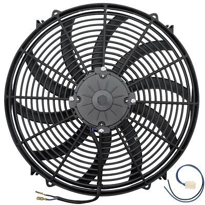 16-17 INCH ELECTRIC AUTO RADIATOR COOLING FAN HUGE 180W MOTORS AIR ...