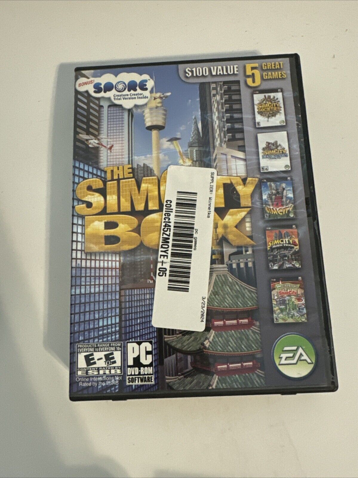 SimCity Box (PC, 2008) 14633190731 | eBay