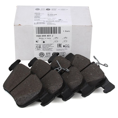 ORIGINAL VW Audi Seat Skoda Bremsbeläge GOLF 7 TIGUAN A3 8V Q2 hinten ...