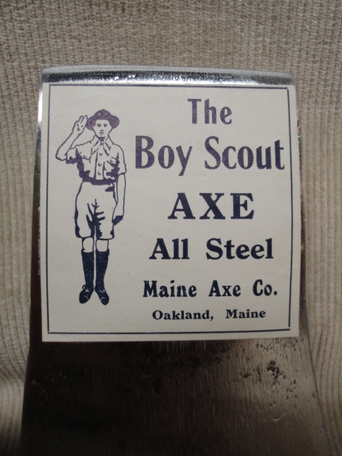 Vntg 1 lb Maine ME Axe Ax Head Refurbished Original Maine Axe Co Boy ...