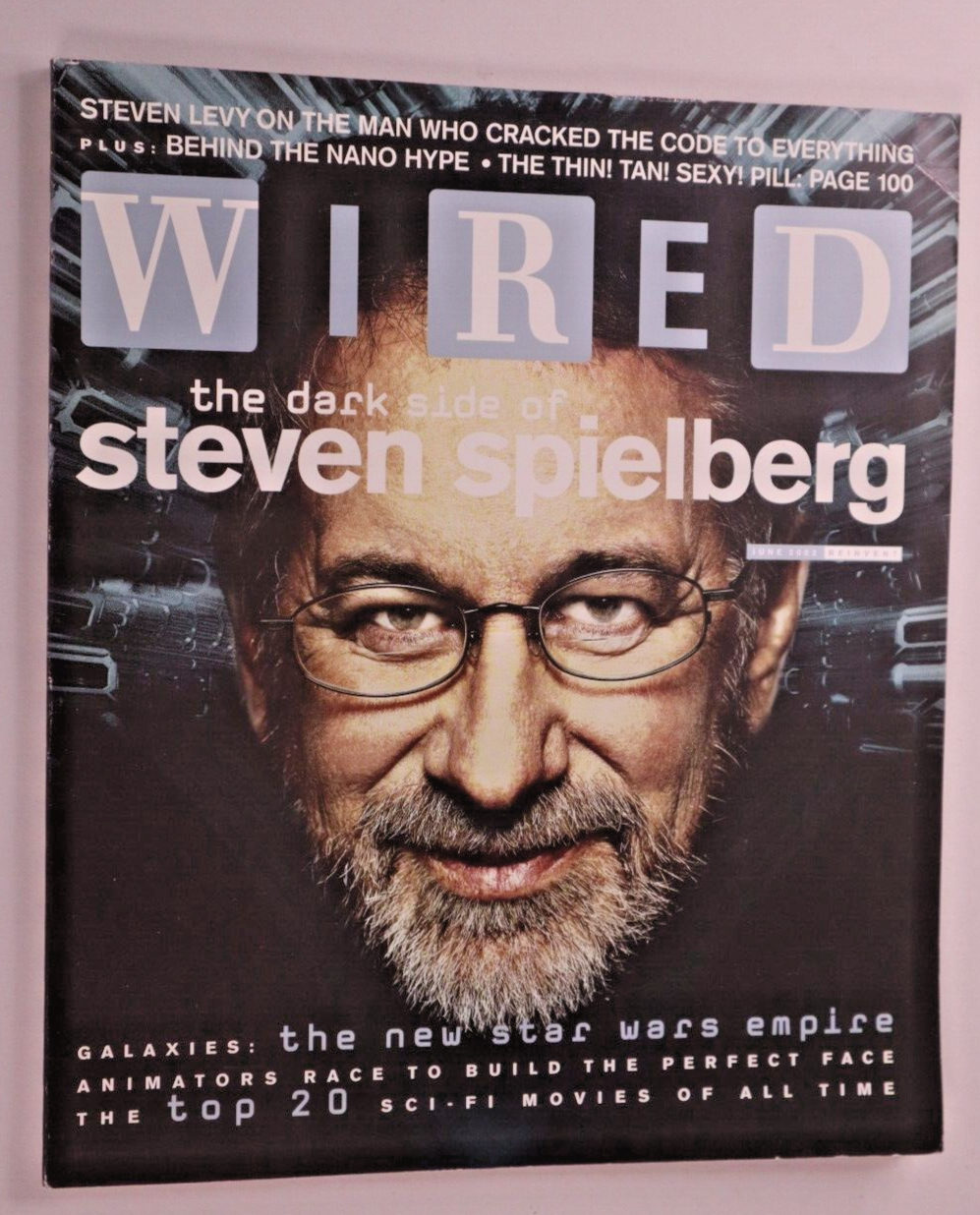 Wired Magazine - June 2002 - Steven Spielberg. Star Wars. Sci-Fi Movies ...