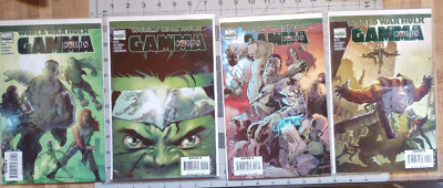 2007 MARVEL Comics WORLD WAR HULK Gamma Corps Comic Book Lot #1-4 ...