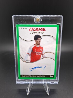Topps Arsenal Forever Takehiro Tomiyasu AUTO /99 | eBay