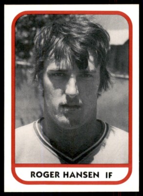 1981 TCMA Minor League Roger Hansen (A) Charleston Royals #6 | eBay