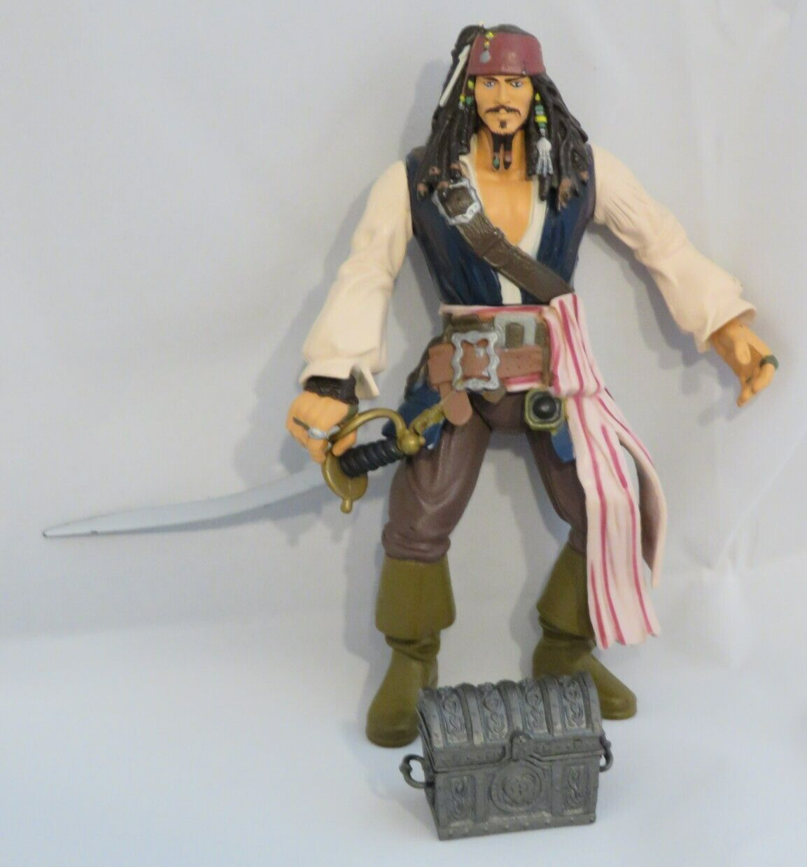 Jack Sparrow 6” Pirates Of The Caribbean Figure (2006) Pirate Clash ...