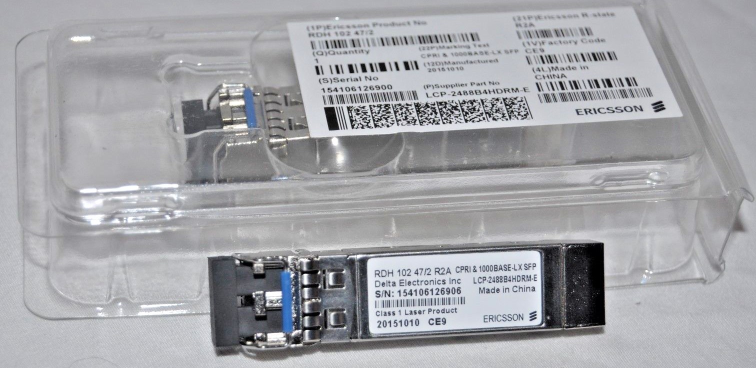 Optical Transceiver Module RDH 102 47/2 R2A Ericsson Delta Electronics ...