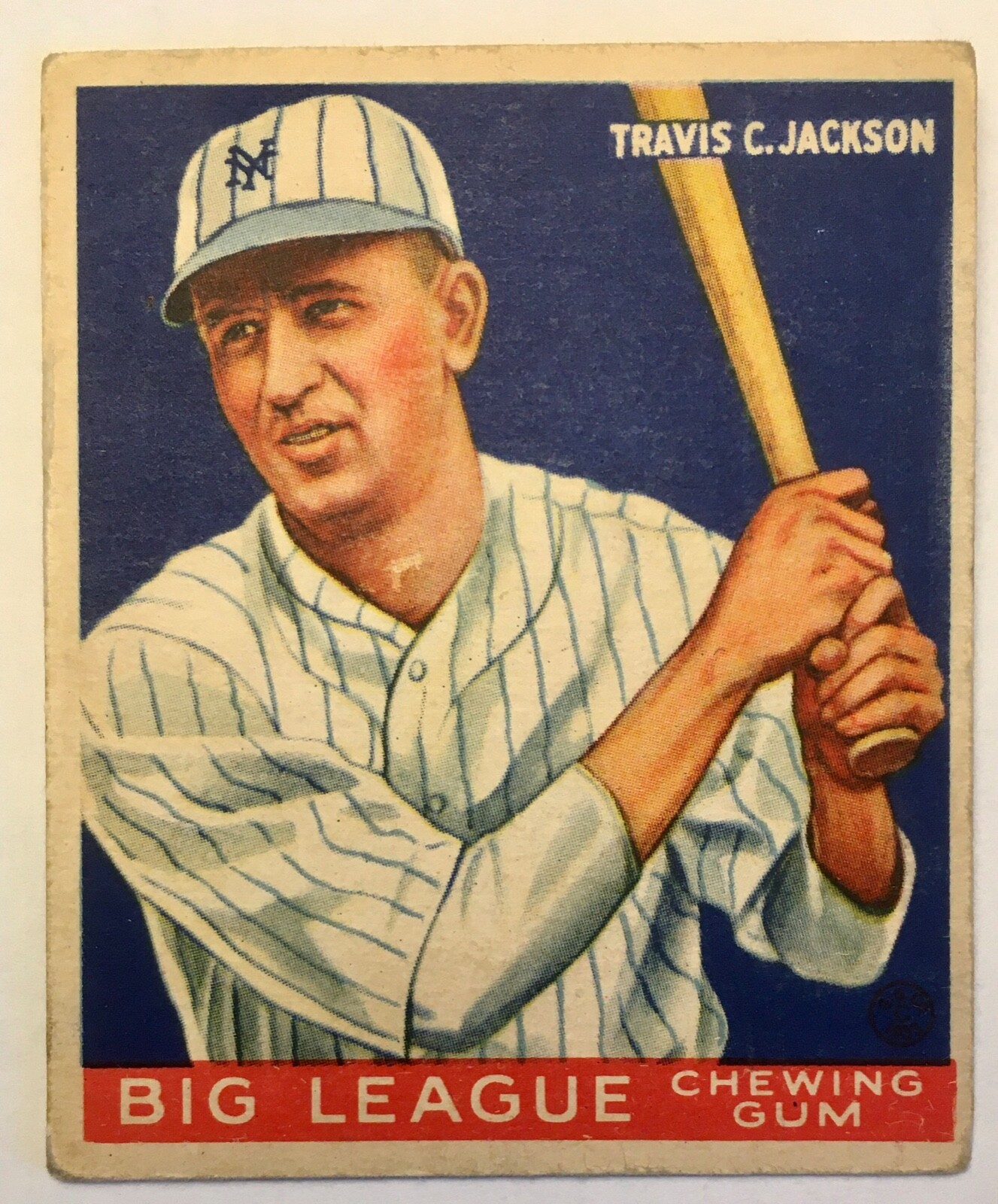 1933 Goudey Travis Jackson #102 HOF VG+ | eBay