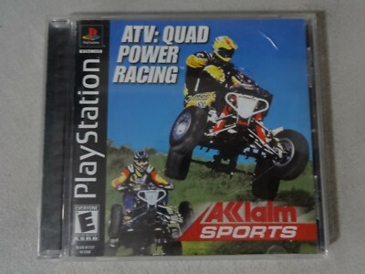 ATV: Quad Power Racing Playstation One PS1 PSX Game Complete Free Ship ...