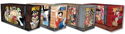 One Piece Manga Box Sets 1, 2, 3 & 4 (1-4) English Brand New Sealed ...