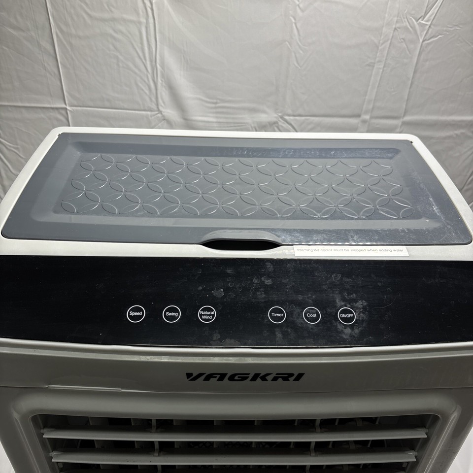 VAGKRI Evaporative Air Cooler 2200CFM Swamp Cooler 9.5 GAL - VA-EC03 ...