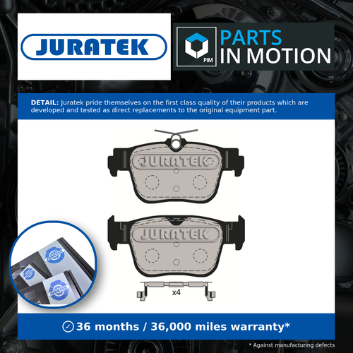 Brake Pads Set fits VW GOLF 2.0 Rear 2020 on 5WA698451A 5WA698451C ...