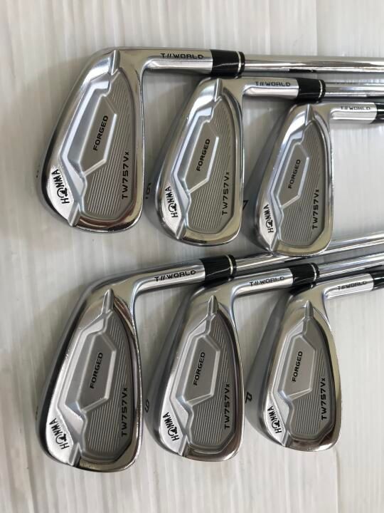 HONMA GOLF TOUR WORLD TW757 Vx NS PRO MODUS 3 TOUR 105 S FLEX IRON SET ...