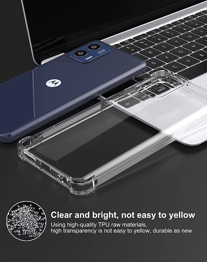 For Motorola Moto G53 G73 G22 G32 G52 G51 G31 G60 G50 5G Clear TPU Case ...